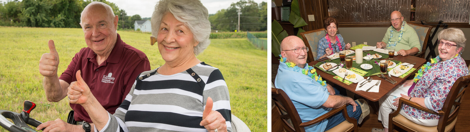 Testimonials on Retirement Life - Fellowship Community