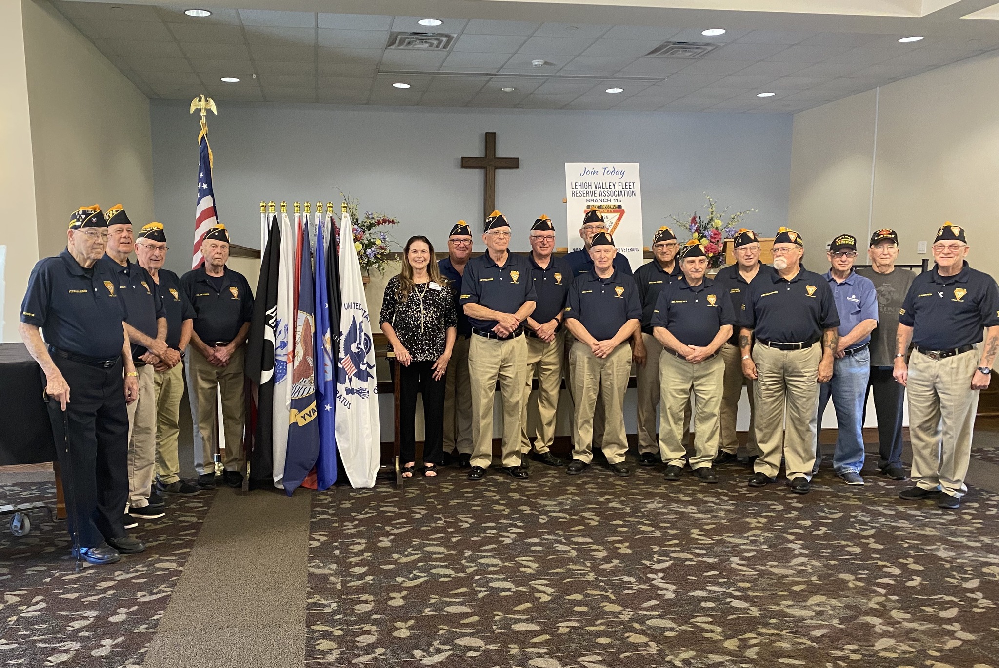 Veterans group presents military flags to Whitehall Twp. retirement ...